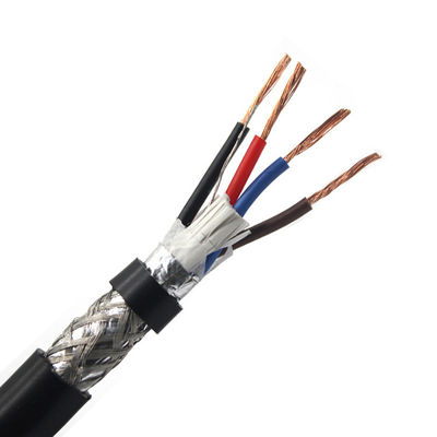 RS485 RS422 RS232 4 Core Flexible Shielded 2 Twisted Pair Cable Signal ...