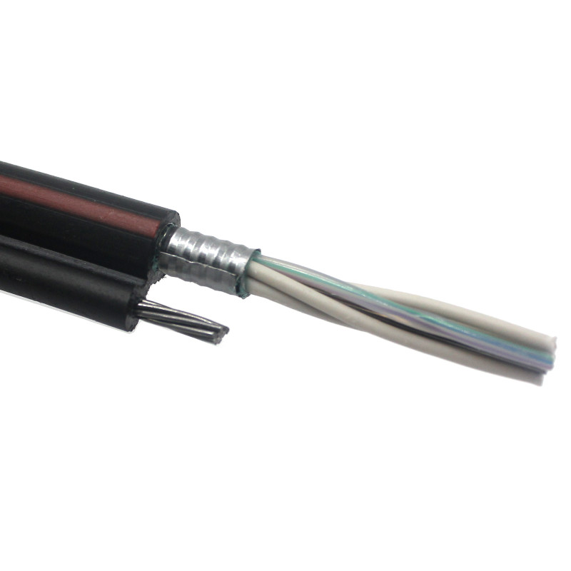 Outdoor Aerial Figure8 Armored Multi Tube 24cores 48cores GYTC8S Fiber ...