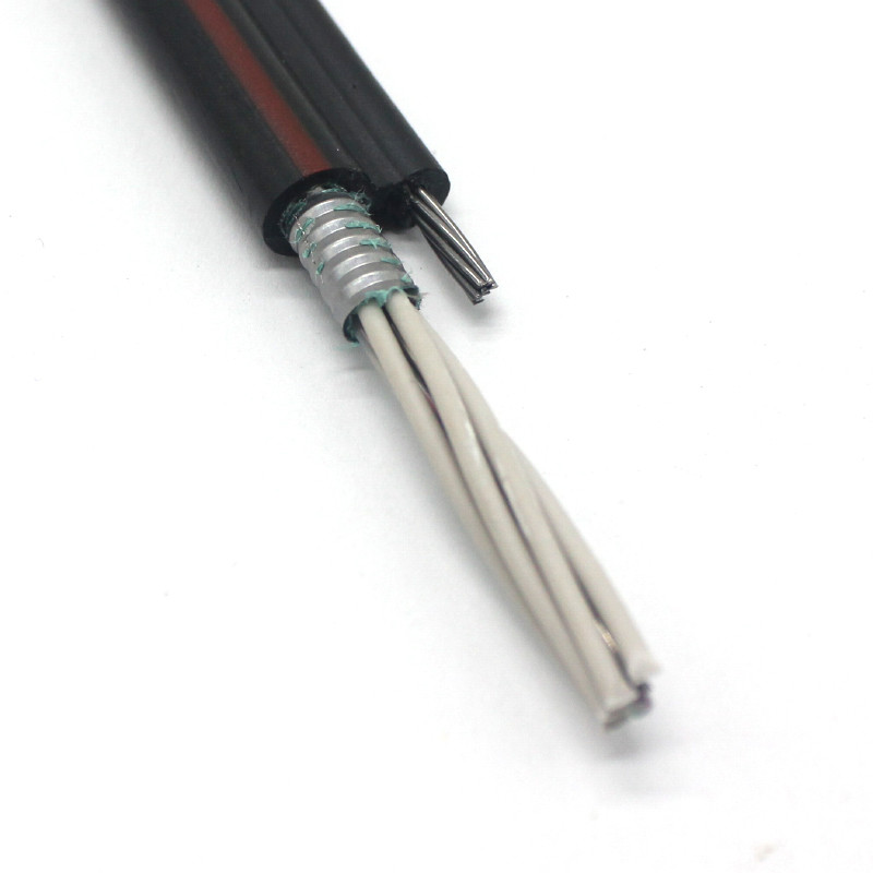 Outdoor Aerial Figure8 Armored Multi Tube 24cores 48cores GYTC8S Fiber ...