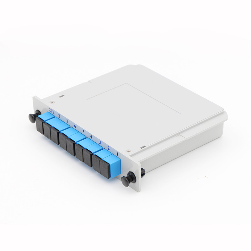 FTTH Epon Gpon LGX Cassette Type Fiber Optic PLC Splitter 1x4 1x8 1x16 ...
