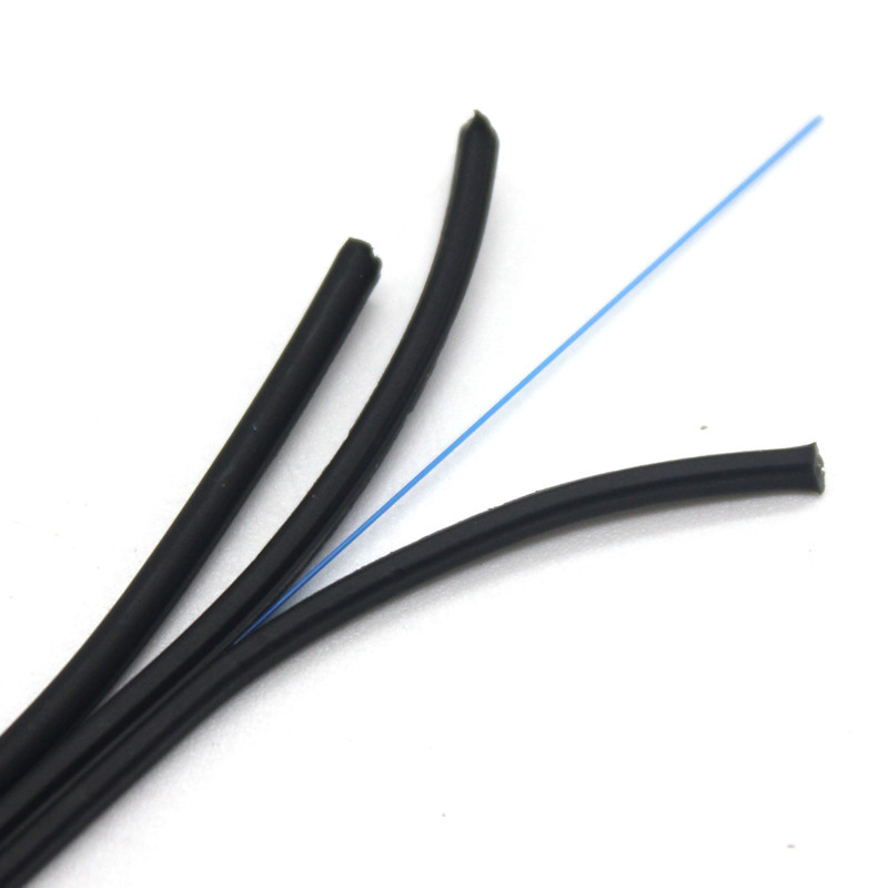Single Mode 1 core 2 Core FTTH Drop Cable G657A LSZH Outdoor Fiber Optic