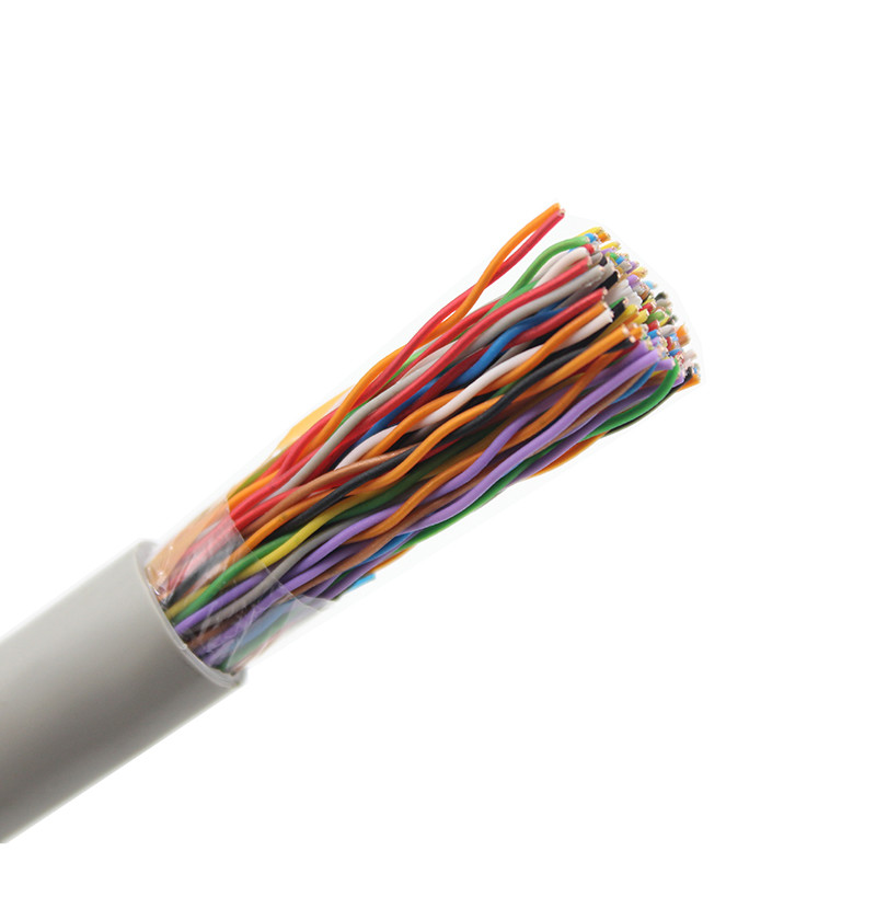 Copper Cat5 CAT3 Telephone Cable 20 / 36 / 50 / 100 / 120 / 80 Pair ...