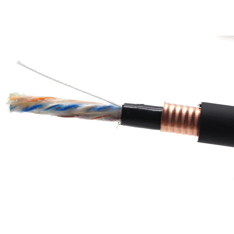 Waterproof 4 Pairs Twists Outdoor UTP CAT6 Network Cable Support ...