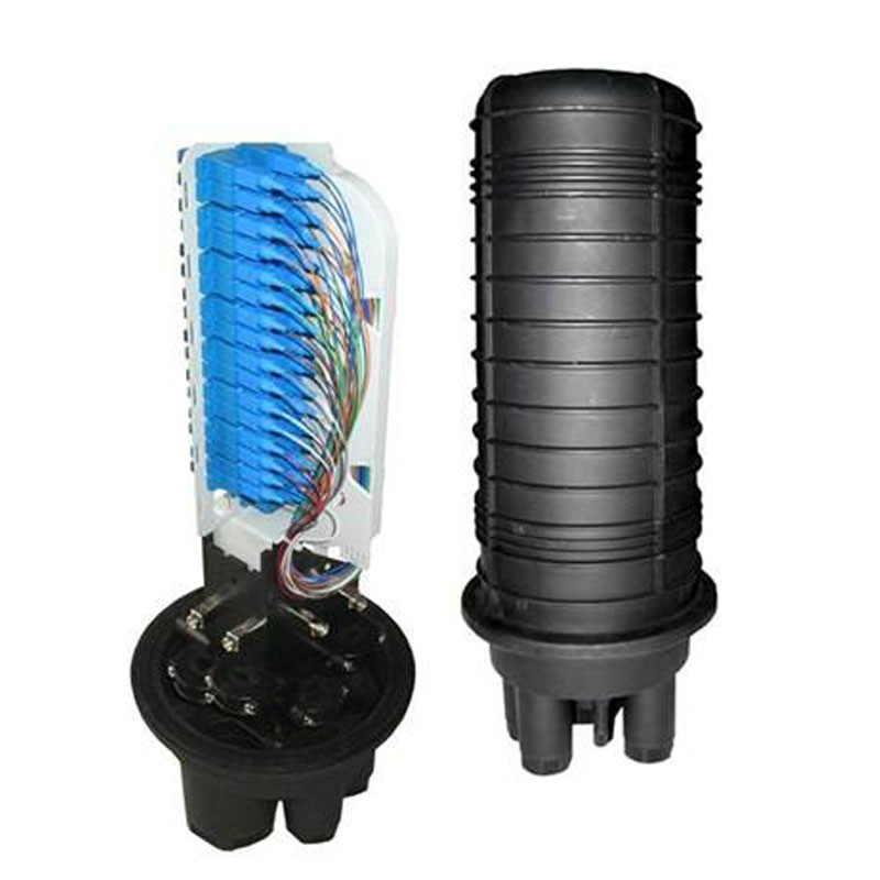 Dome Type 24 48 96 Core Fiber Optic Splice Closure FTTH FOSC Optical ...