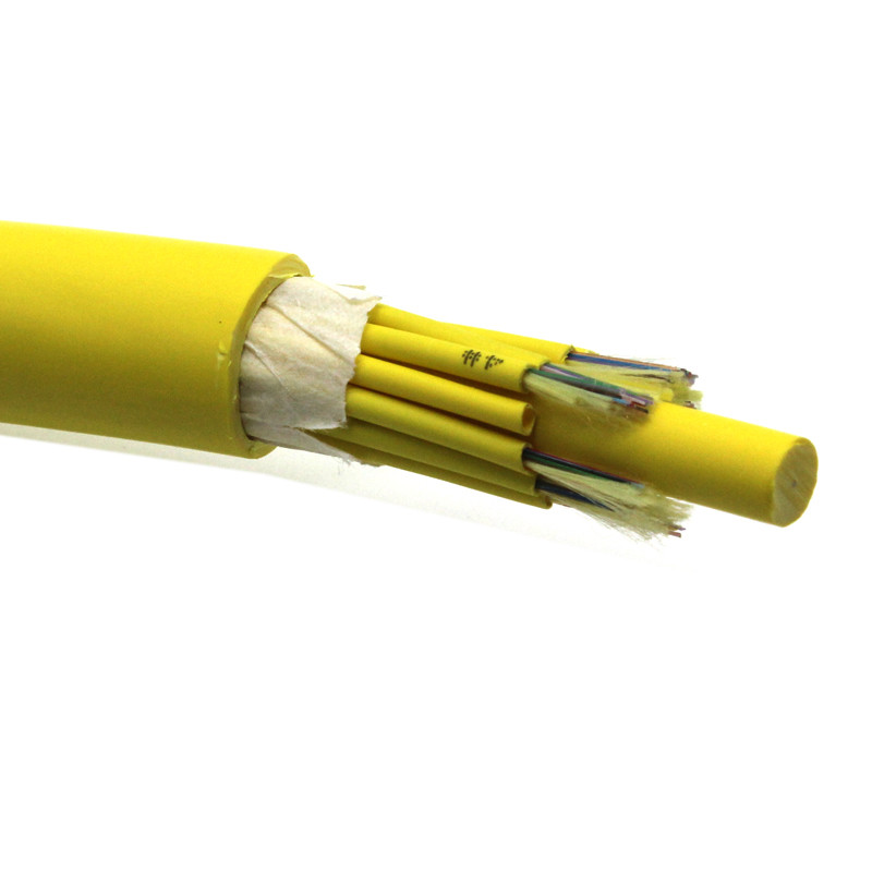 Indoor Fiber Optic Breakout Cable 96 Core 144 Core Distribution SM OM3 ...