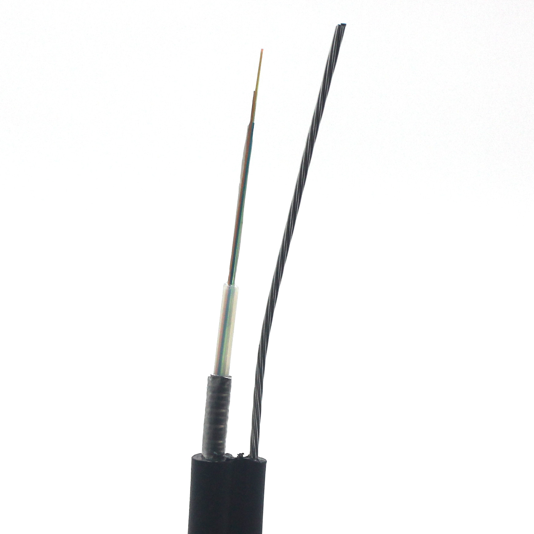 Outdoor Aerial Self Supporting Single Mode Mini Figure 8 Fiber 2-12 ...
