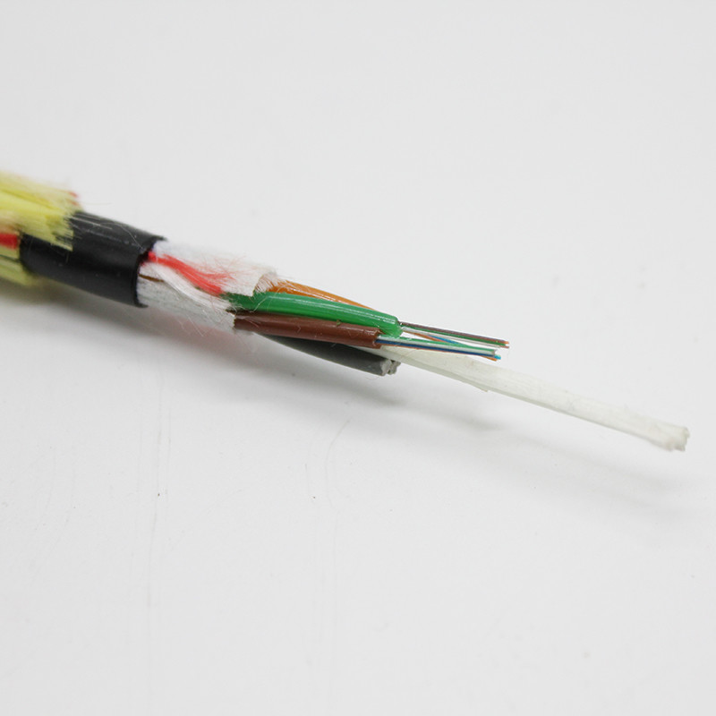 Anti-rat Bite Outdoor Optical Fiber Cable Aerial Single Mode 12 48 96 ...