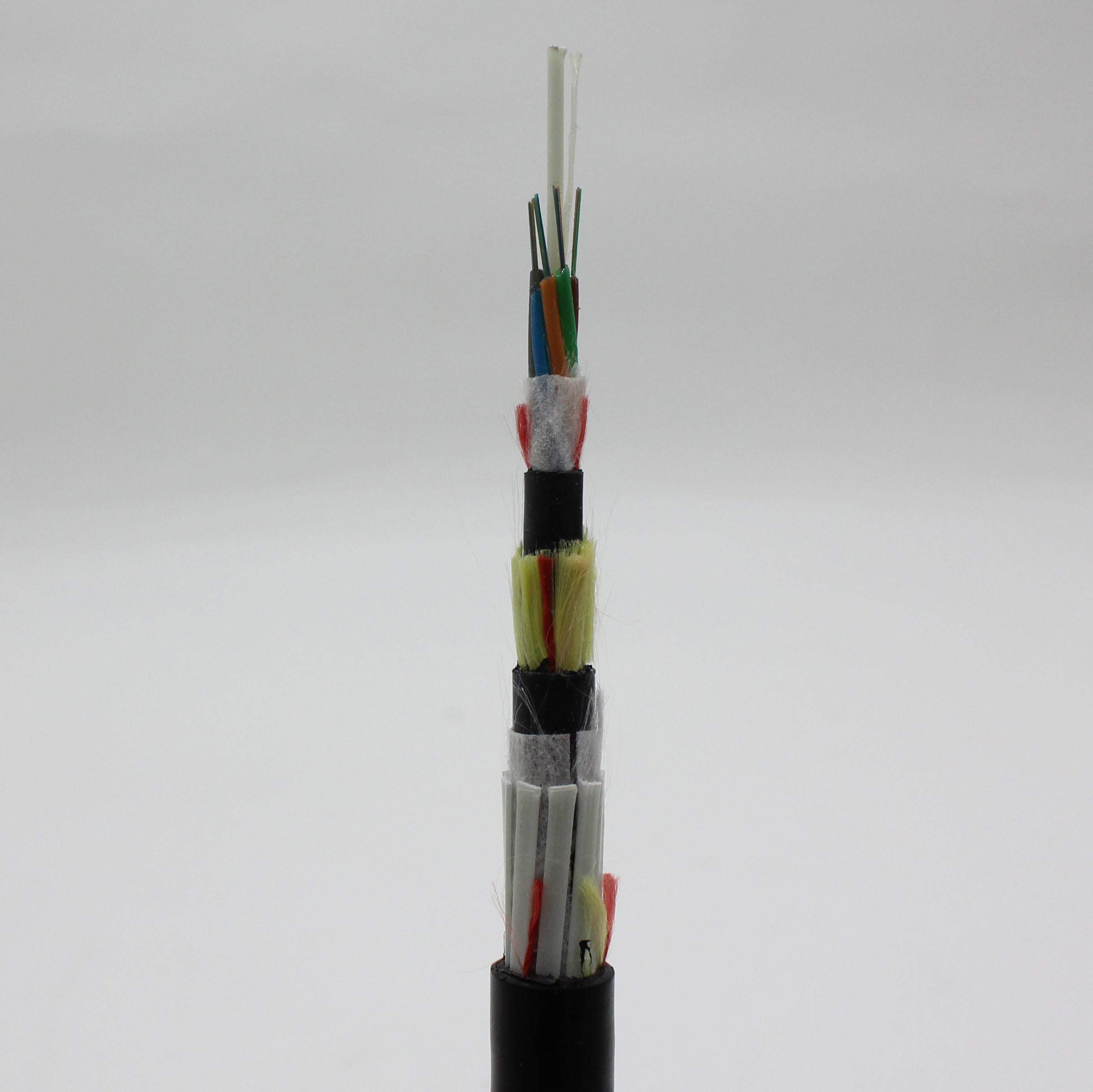 Outdoor Fibre Optic Cable Single Jacket Double Jacket Triple Jacket ...