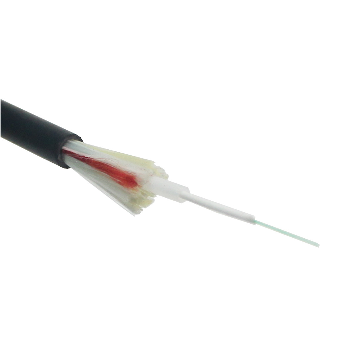 Indoor Tight Buffered Fiber Optic Cables 3mm Plastic LSZH GJFJH GJFJV 2 ...