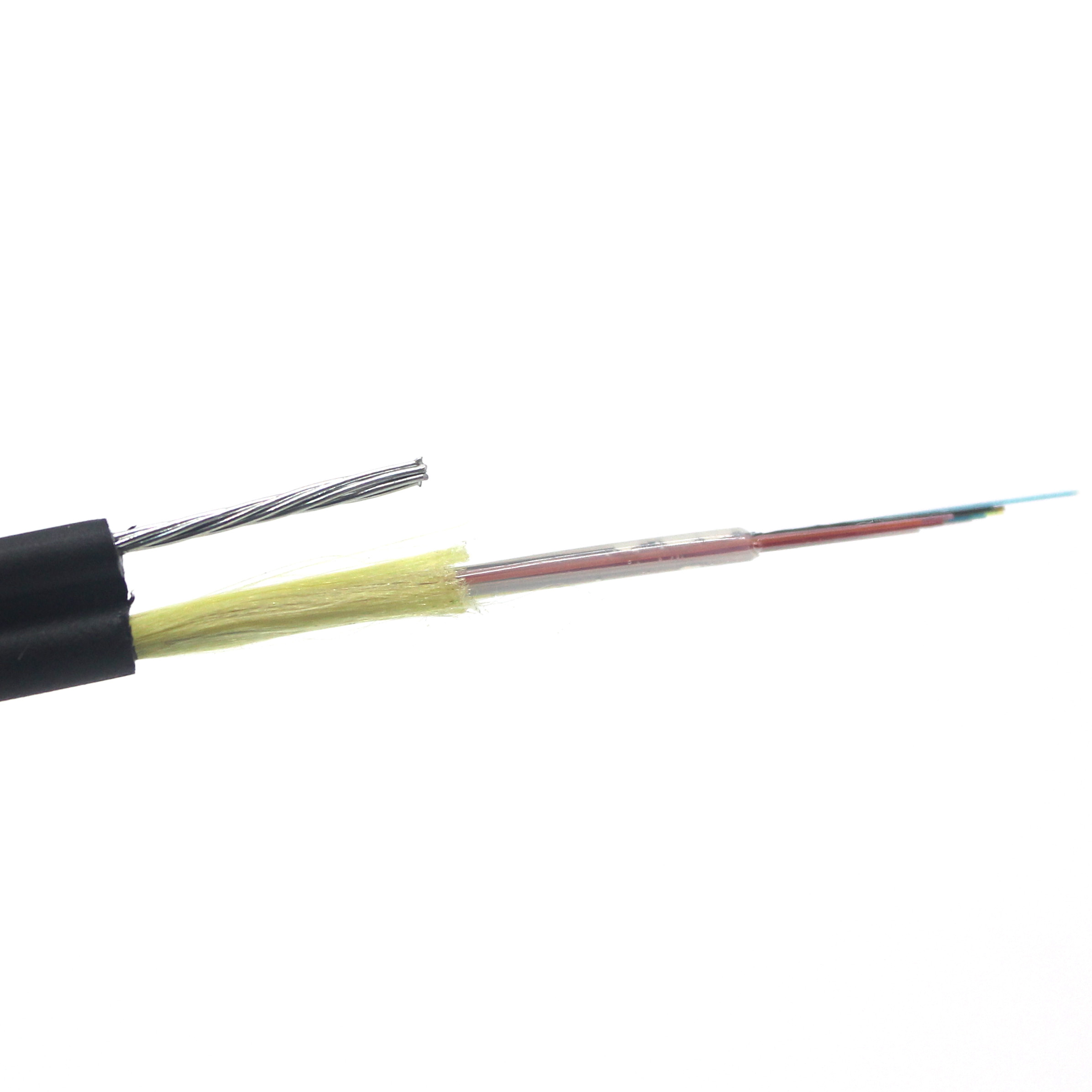 GYXTC8S 12 Cores Figure 8 Fiber Optic Cable with G652D FTTH Drop and Single PE Jacket
