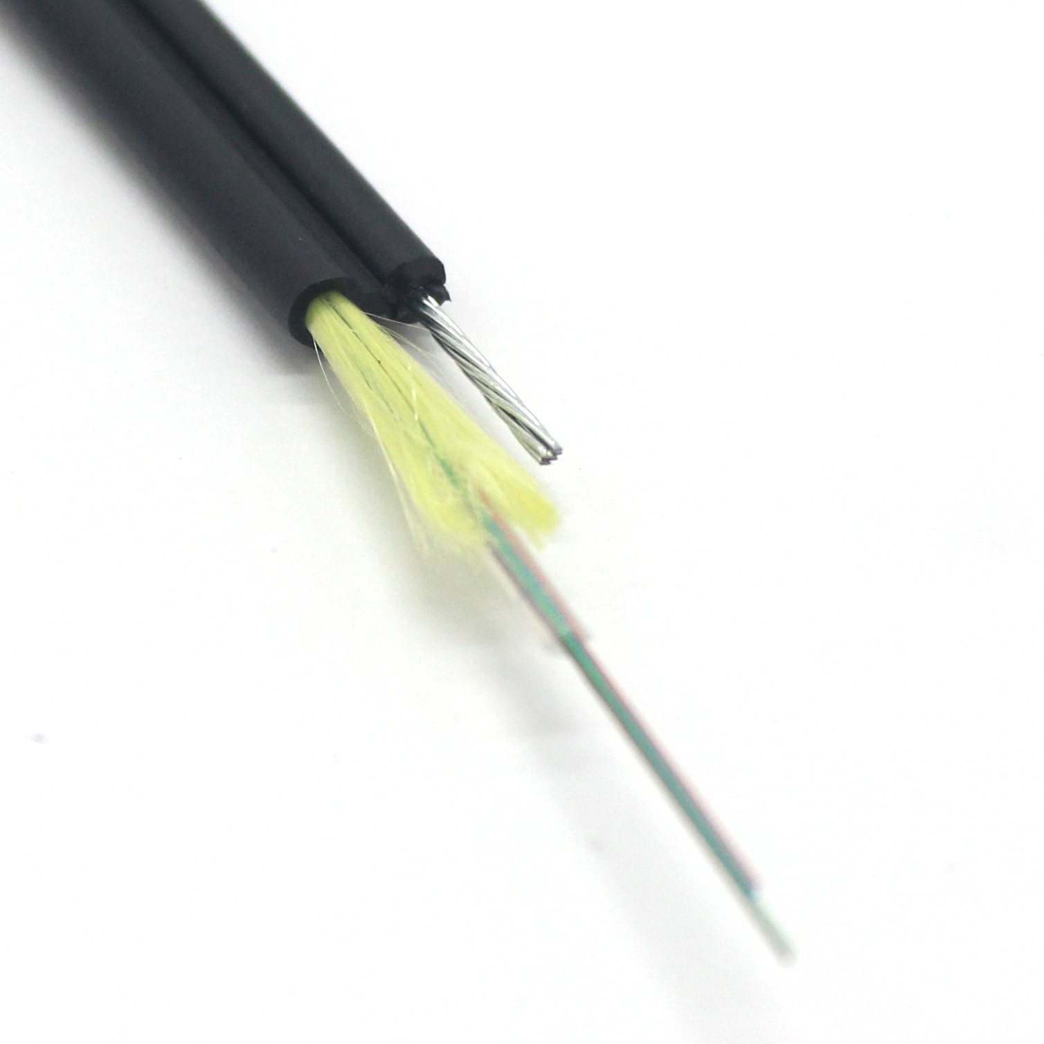 Outdoor Aerial GYXTC8Y Fiber Optic Cable 6 Core Mini Size Figure 8 Self ...