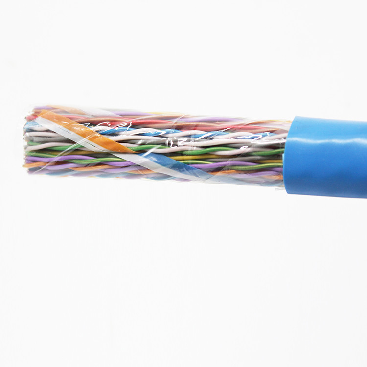 10 16 20 25 50 Pair Indoor Telephone Cable Bare Copper Cat3 UTP 24AWG