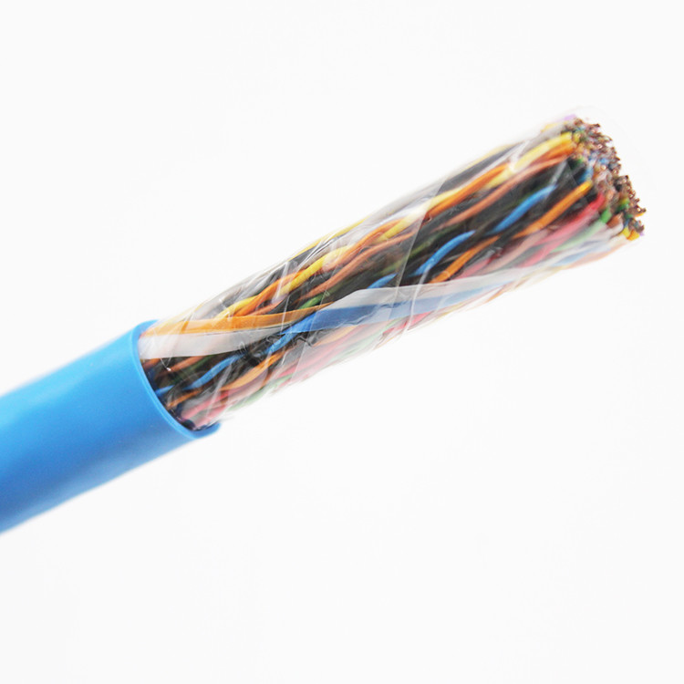 10 16 20 25 50 Pair Indoor Telephone Cable Bare Copper Cat3 UTP 24AWG