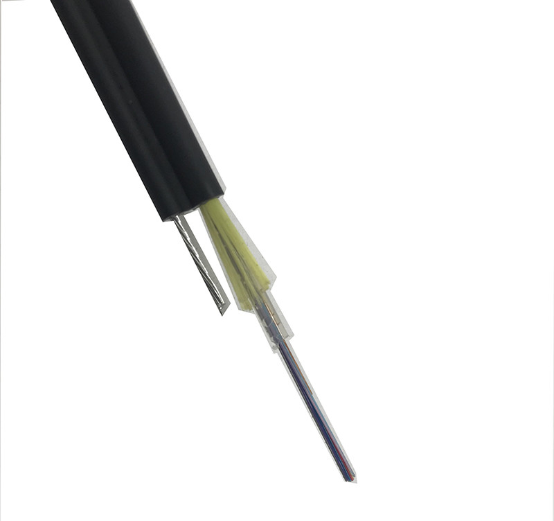GYXTC8S Self Supporting Unarmored Unitube Outdoor Fiber Optic Cable 2 - 12 Core SM