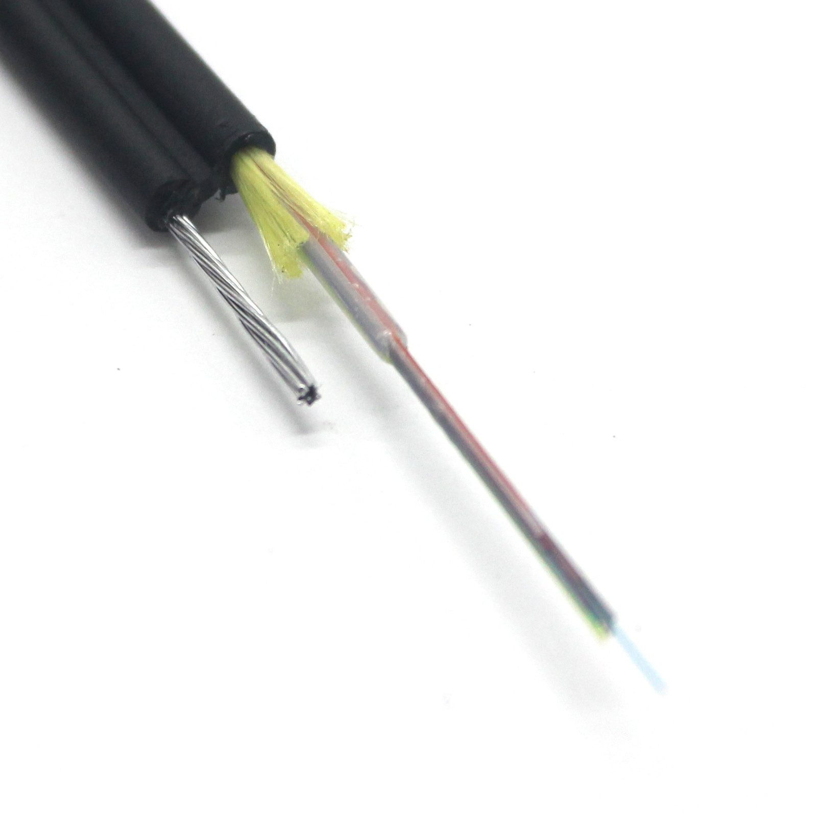 Mini Figure Fiber Optic Cable 8 12 24 Core GYXTC8Y Self Supporting