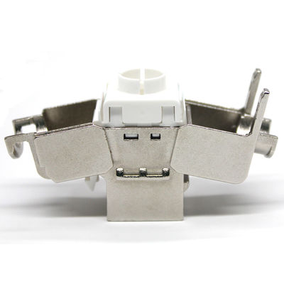 RJ45 Cat6a Cat7 Keystone Jack With Shielded Toolless 8p8c Keystone ...