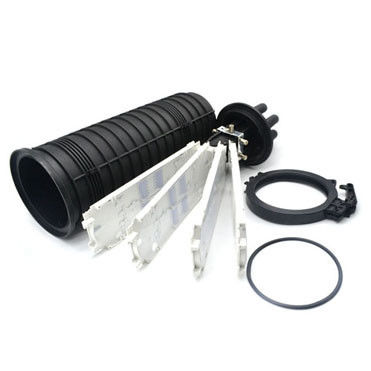 FTTH Splice closure 12 24 48 96 Cores Dome Type Mechanical Fiber Optic ...